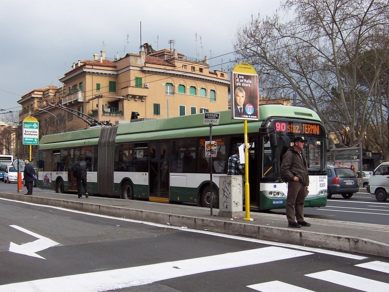 Roma filobus - Bilder vom Februar 2008
