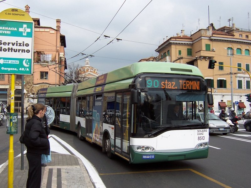Roma filobus - Bilder vom Februar 2008