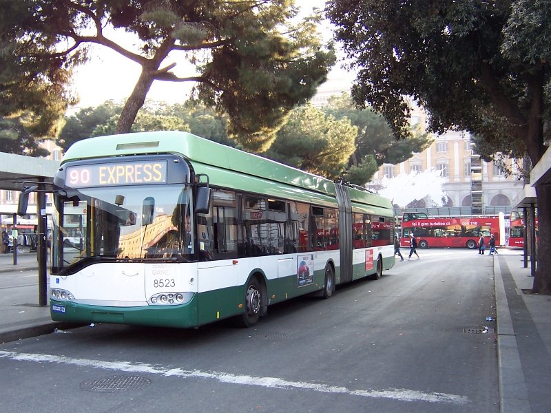 Roma filobus - Bilder vom Februar 2008