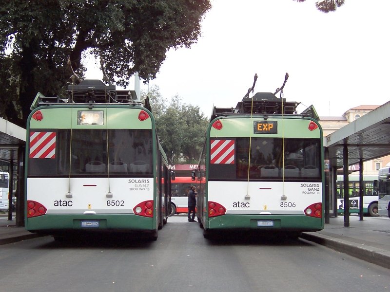 Roma filobus - Bilder vom Februar 2008