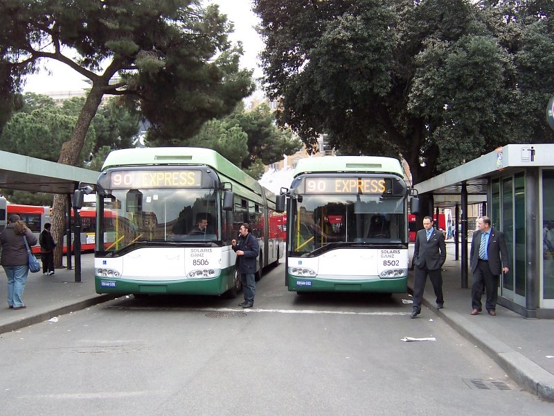 Roma filobus - Bilder vom Februar 2008